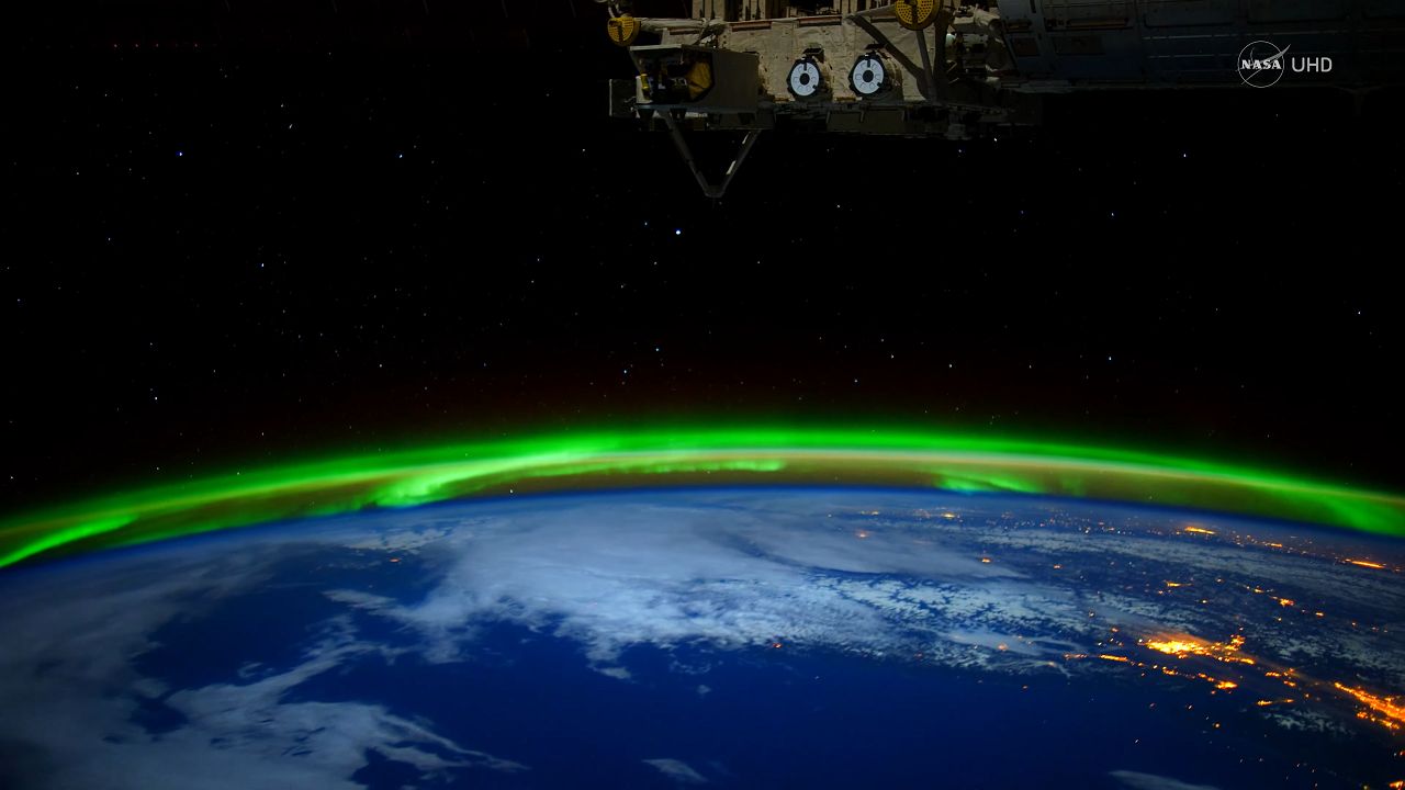Northern Lights as seen from the International Space Station | Scrolller