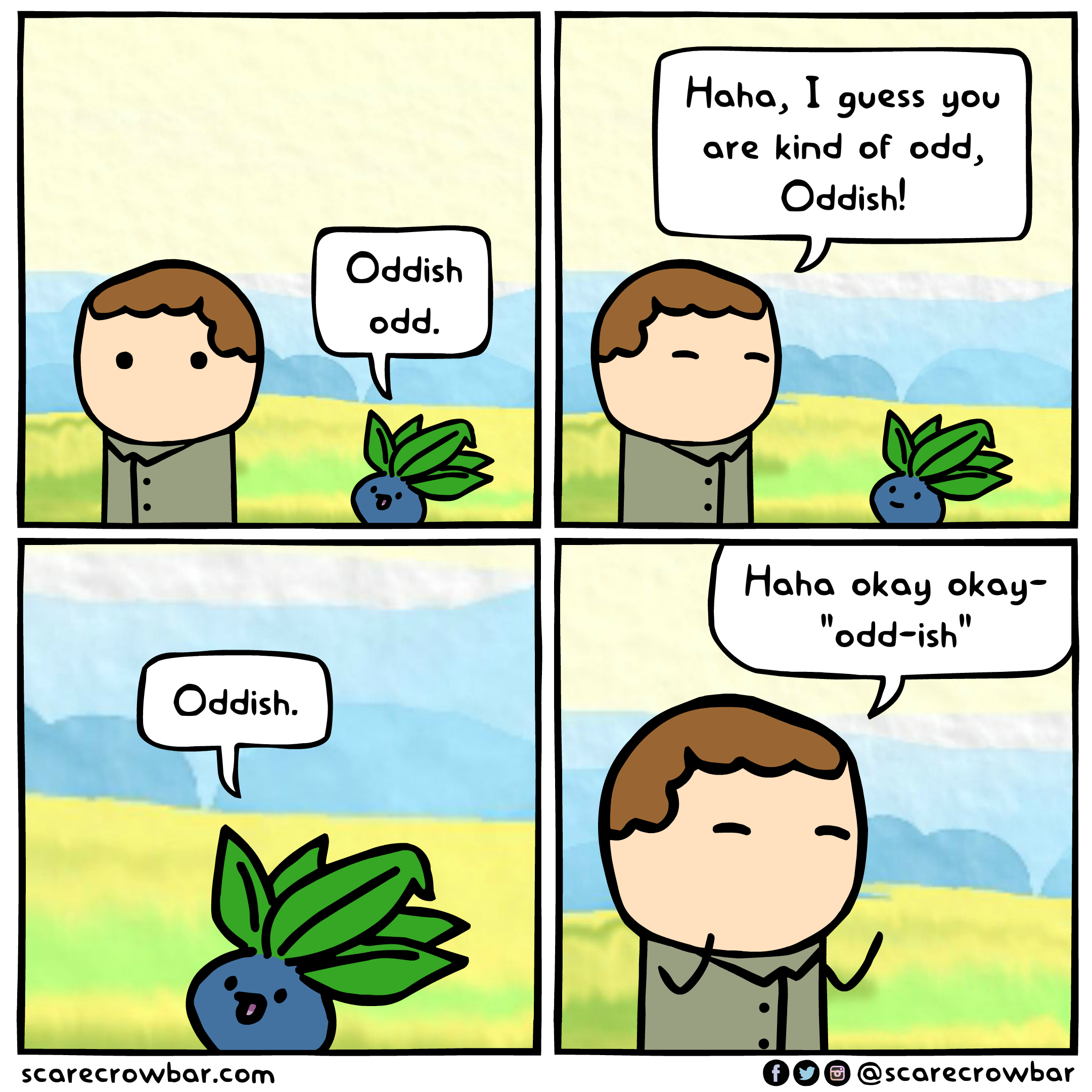 Not 100% odd, just... [oc] | Scrolller