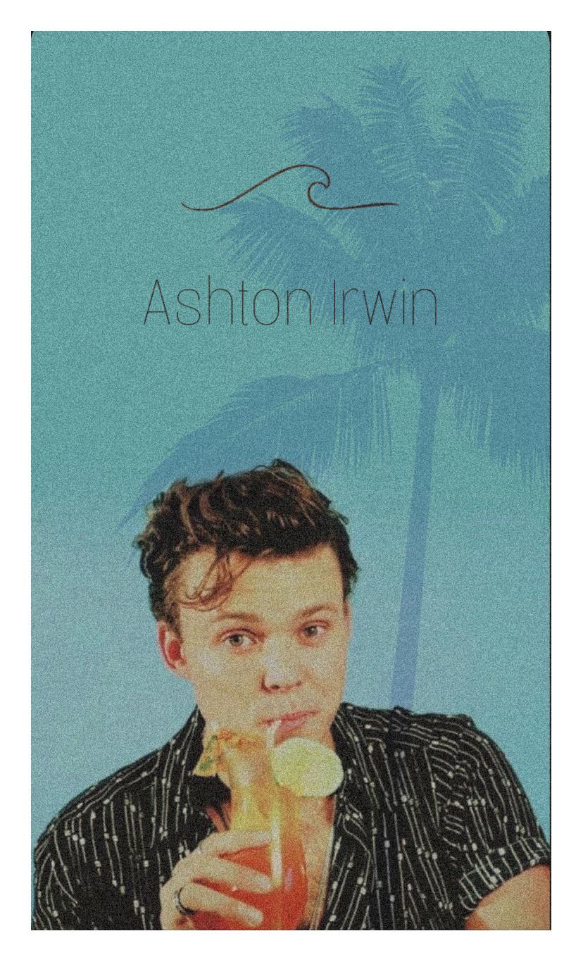Not exactly fan art, but here’s Vacation Dad Ashton. | Scrolller