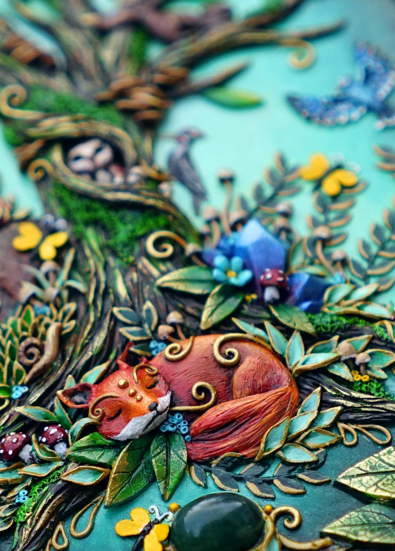 Notebook Covers Are My Favorite Things To Make Out Of Polymer Clay Here s A Close up Of One Of notebook-covers-are-my-favorite-things-to-make-out-of-polymer-clay-here-s-a-close-up-of-one-of