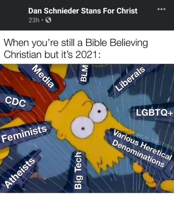 Nothing better than a persecution complex | Scrolller