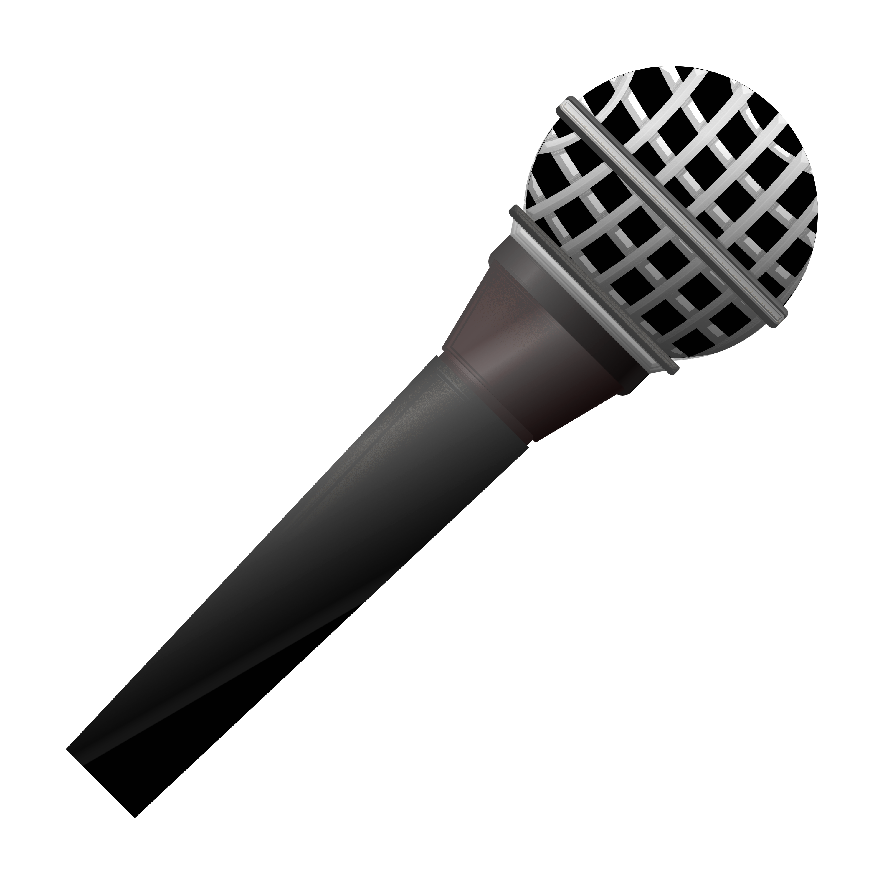 Nothing crazy, but my first vector in Designer! A Microphone I built from scratch | Scrolller