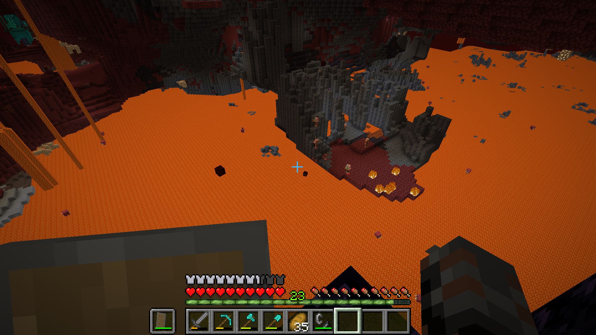 Now this is what I call the perfect nether spawn... | Scrolller