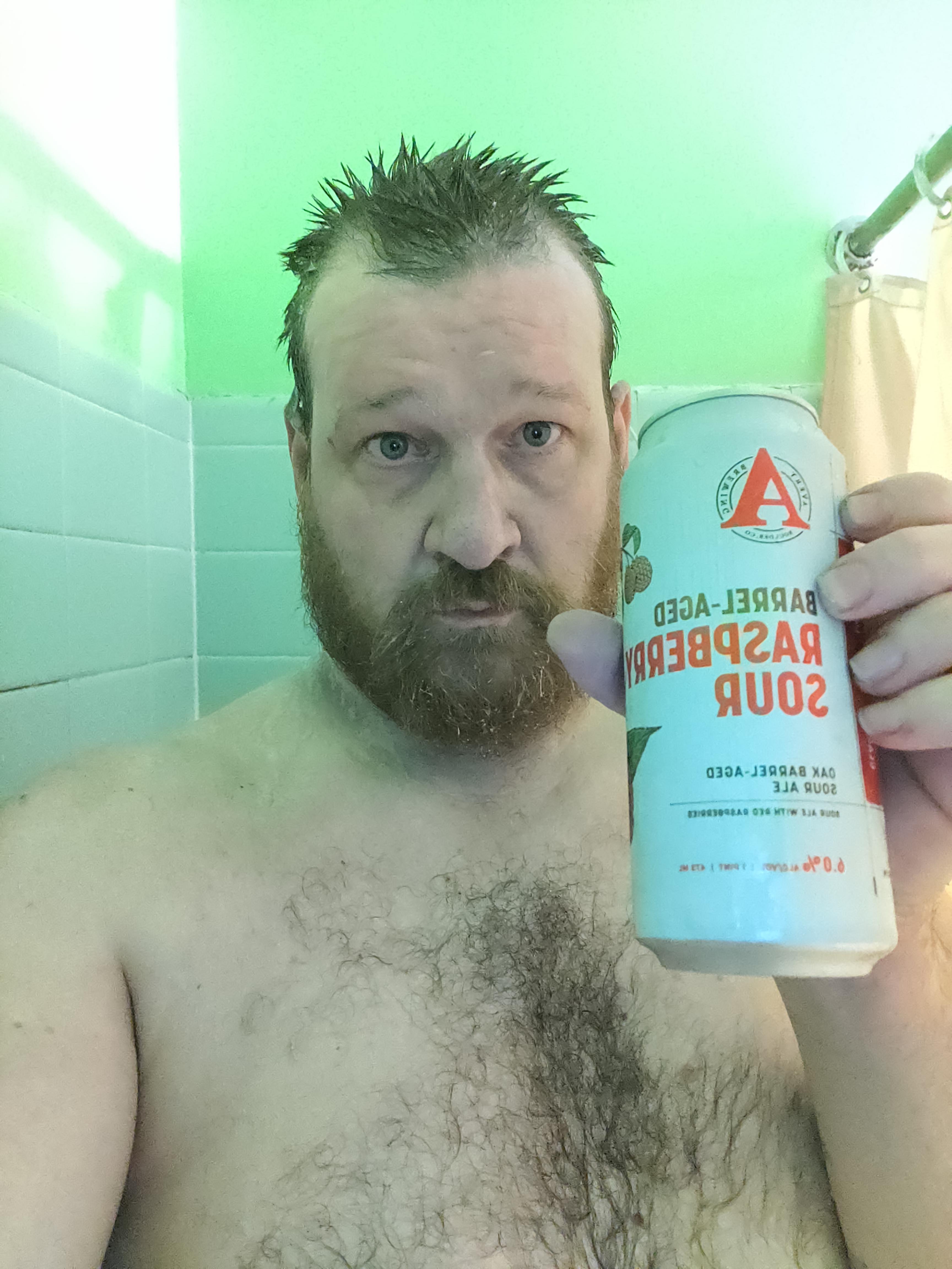 NSFW Barrel aged raspberry sour after a day of work is phenomenal | Scrolller