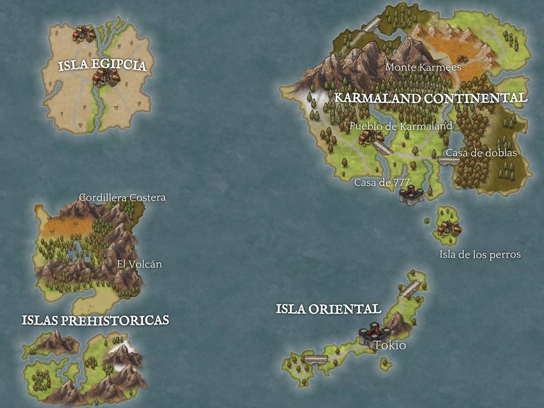 -NUEVO- EL MAPA COMPLETO DE KARMALAND | Scrolller
