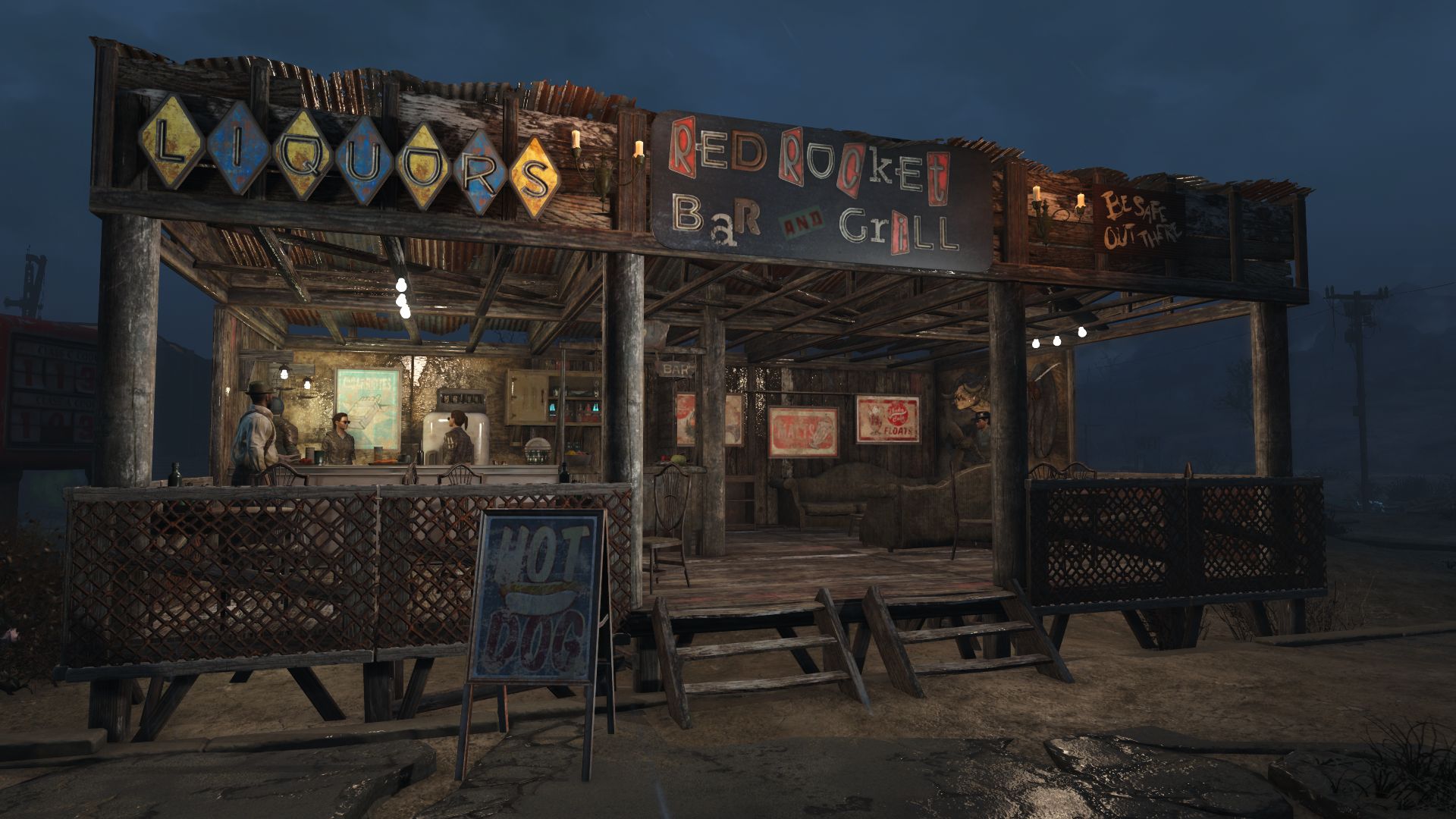 Nuka Red Rocket - Bar & Grill (WIP) | Scrolller