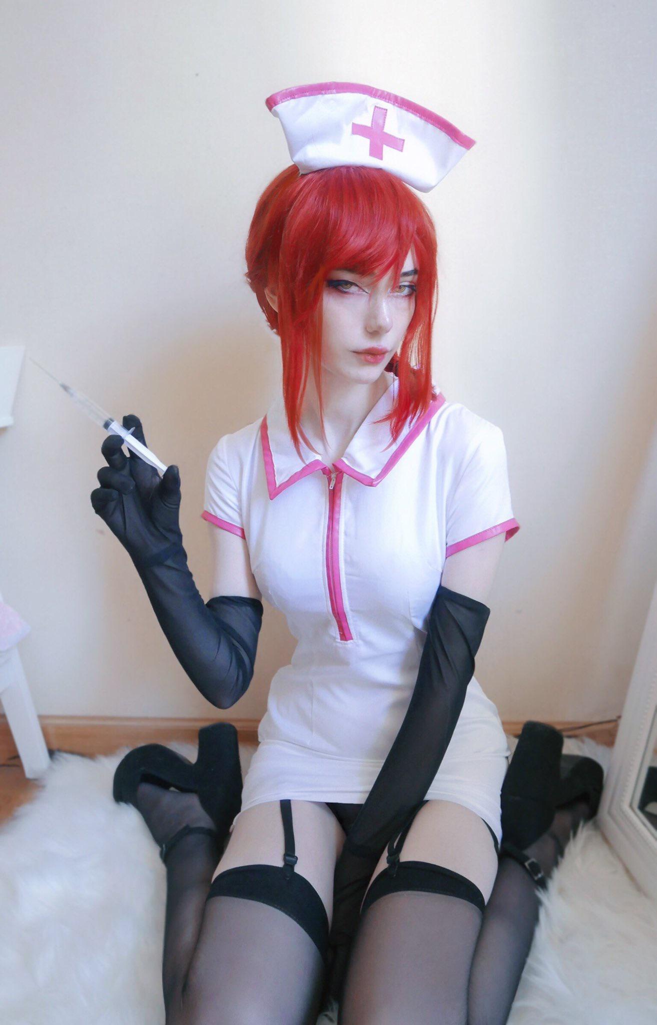 Wired Chan as Nurse Makima | Scrolller