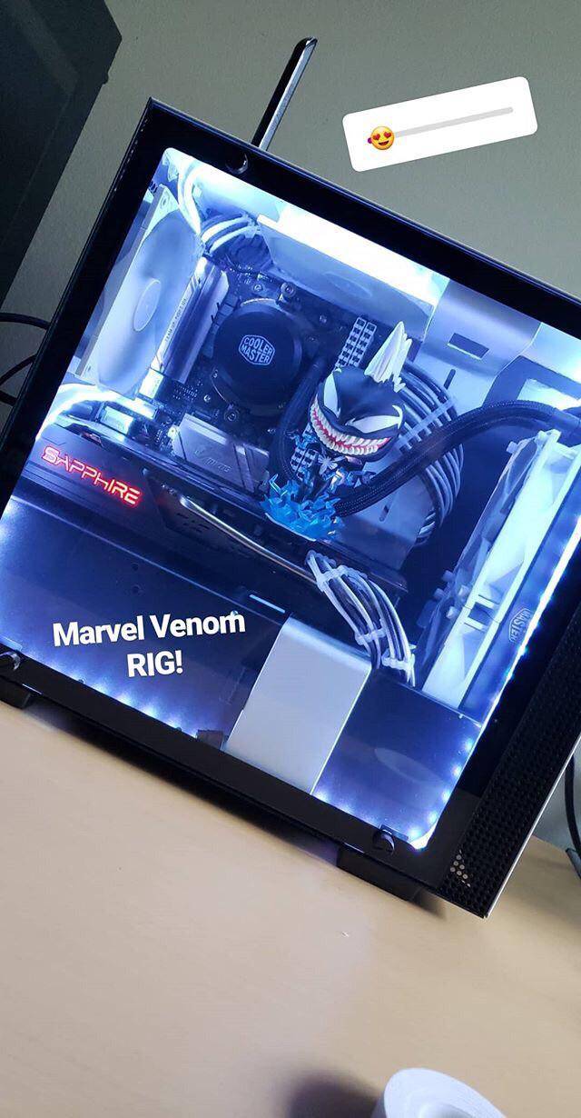 NZXT X MARVEL VENOM!! My first ever pc build | Scrolller
