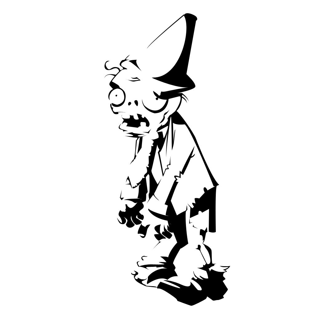 [O] [F] "Cone Zombie" - Plants vs Zombies, single layer, manual, cartoon | Scrolller