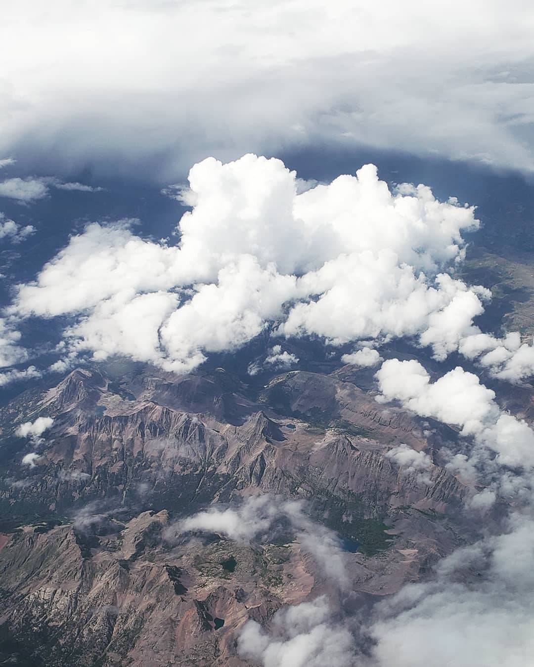 [OC][1080 x 1350] Clouds over the Rockies | Scrolller