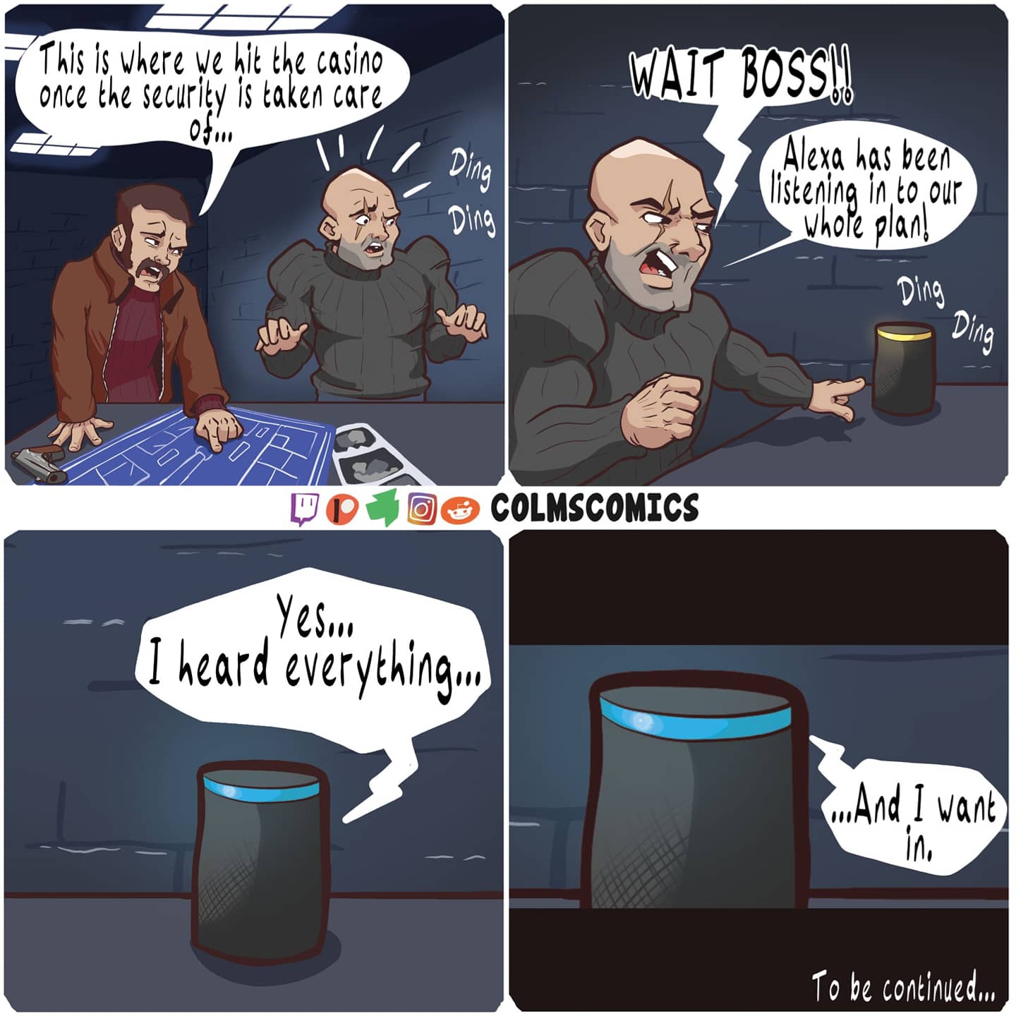 [OC] Alexa...plan heist | Scrolller
