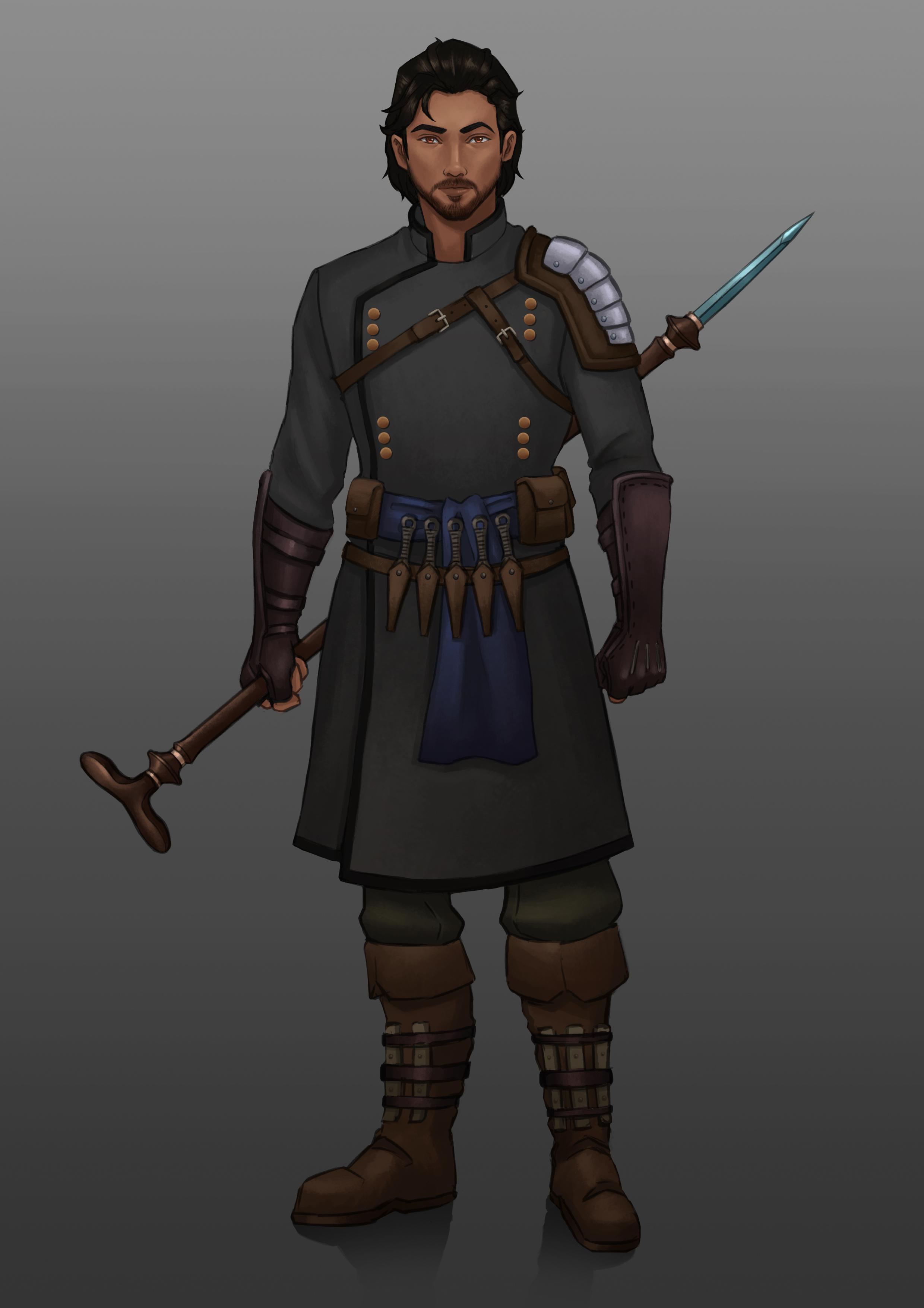 [OC][Art] Artisan, monk of temple of Erudeus | Scrolller