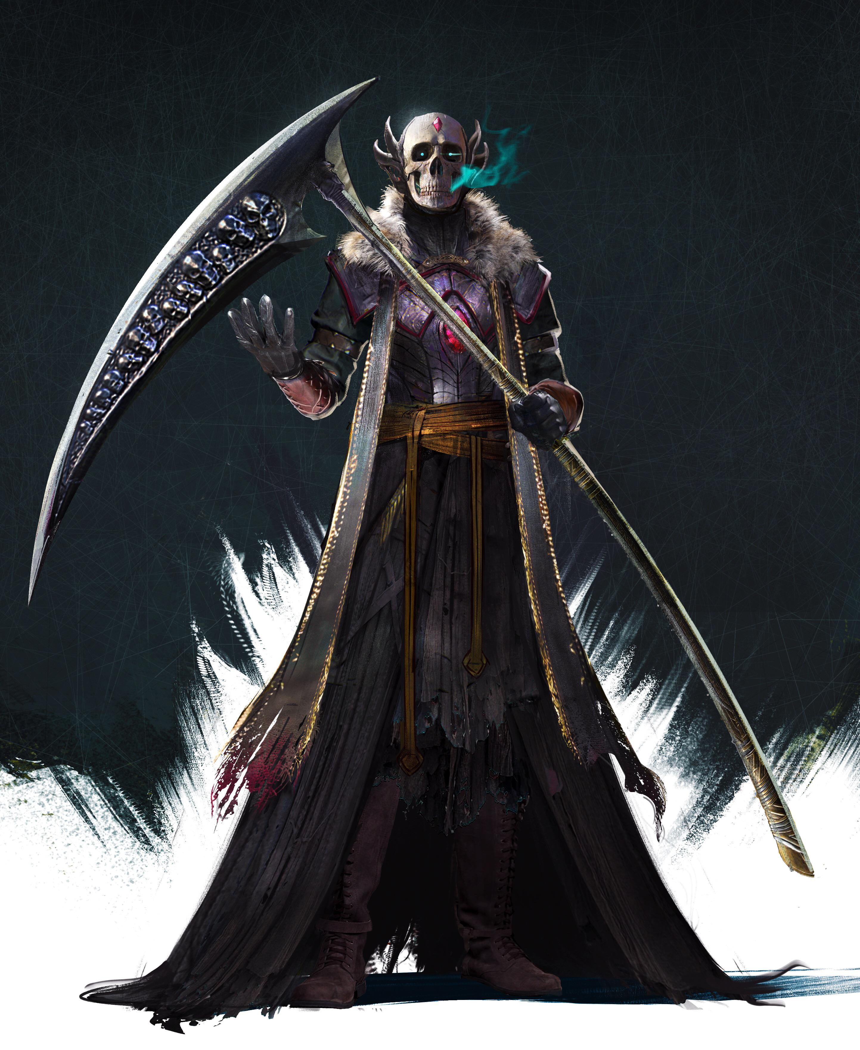 [OC][ART] Elf Necromancer | Scrolller