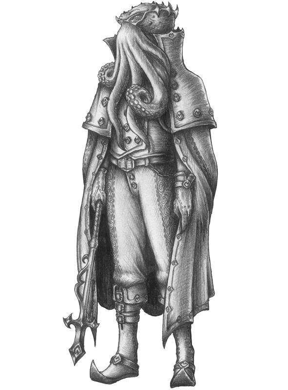 [OC][ART] Varshoon - Illithid Wizard | Scrolller