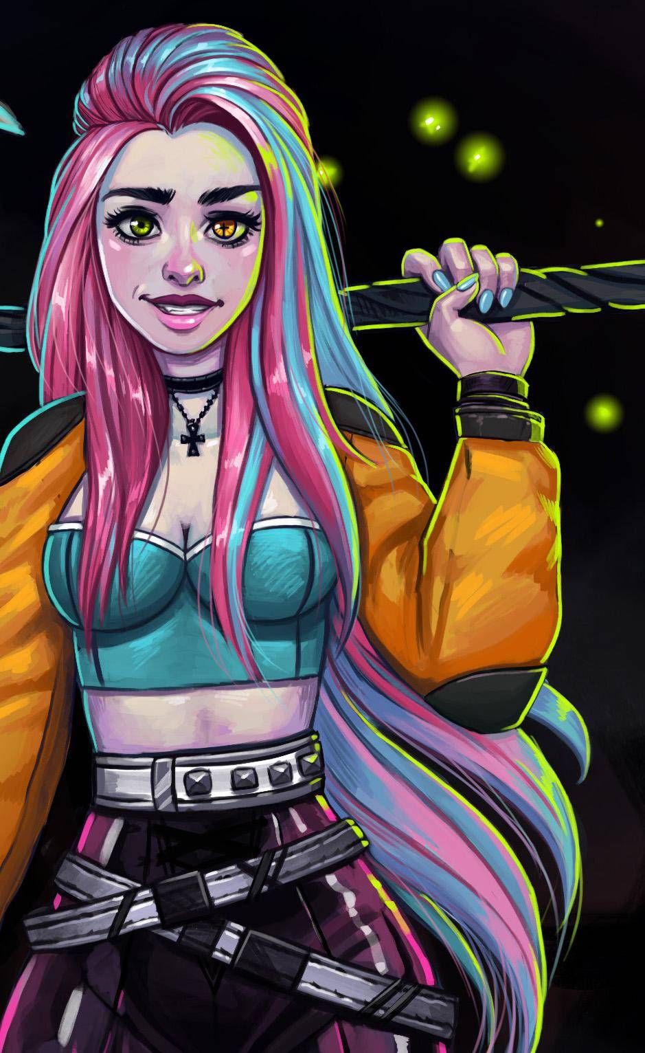 [OC] Banshee and the Charred Wolf by Mihaela Gruber | Scrolller