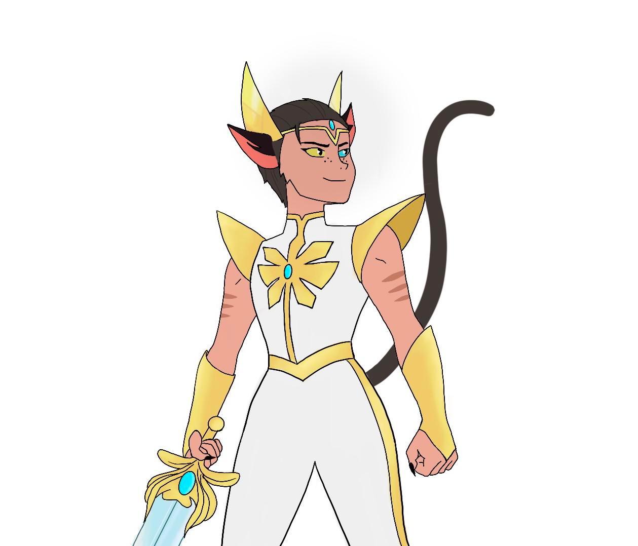 [OC] Cat-Ra (if Catra was She-Ra) | Scrolller