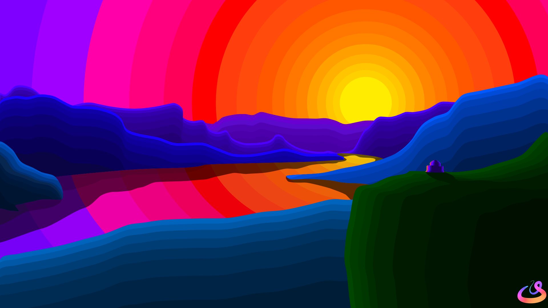 (OC) Columbia River Gorge Sunrise | Scrolller