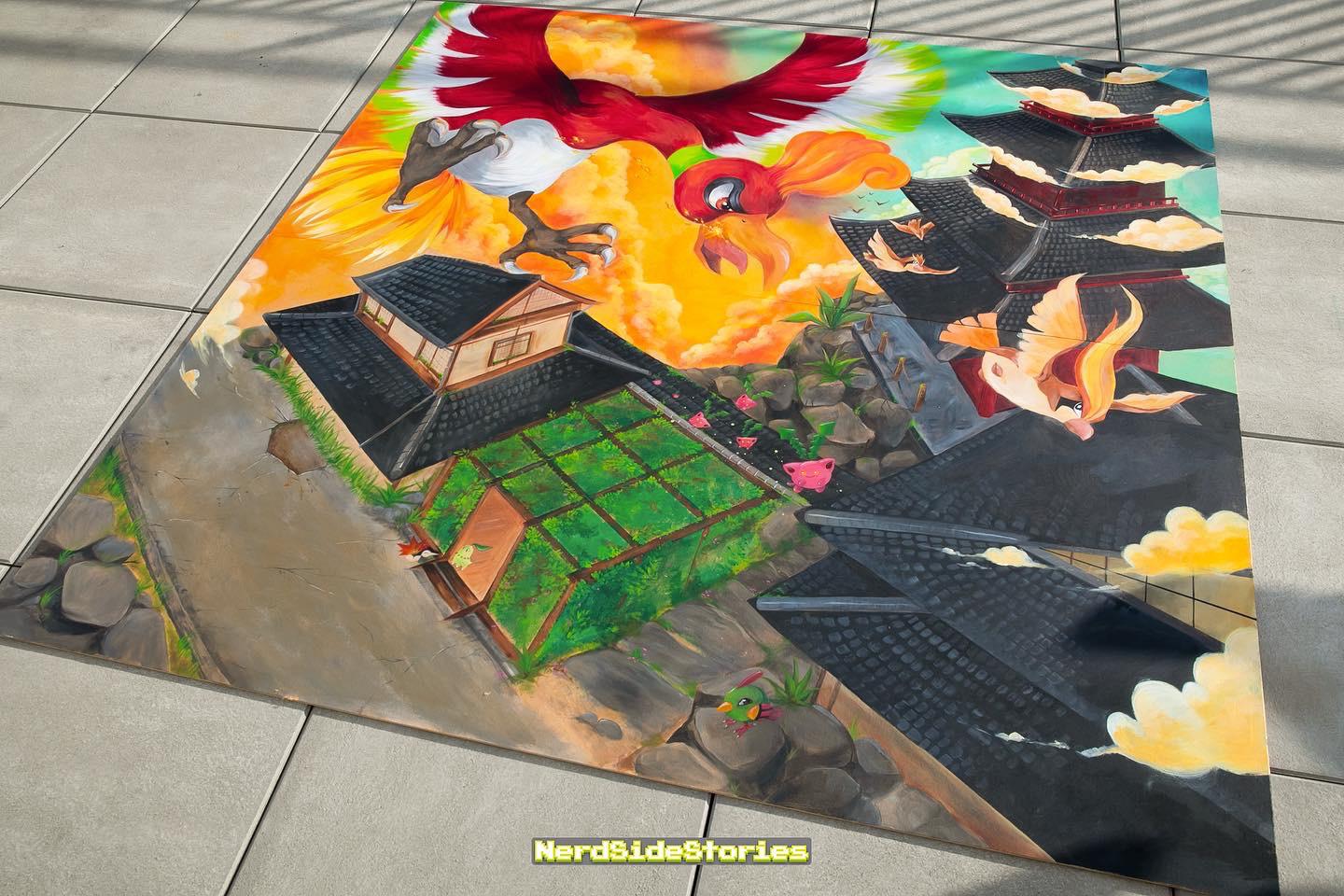 [OC, Fanart] I painted a pretty big Pokémon fanart | Scrolller