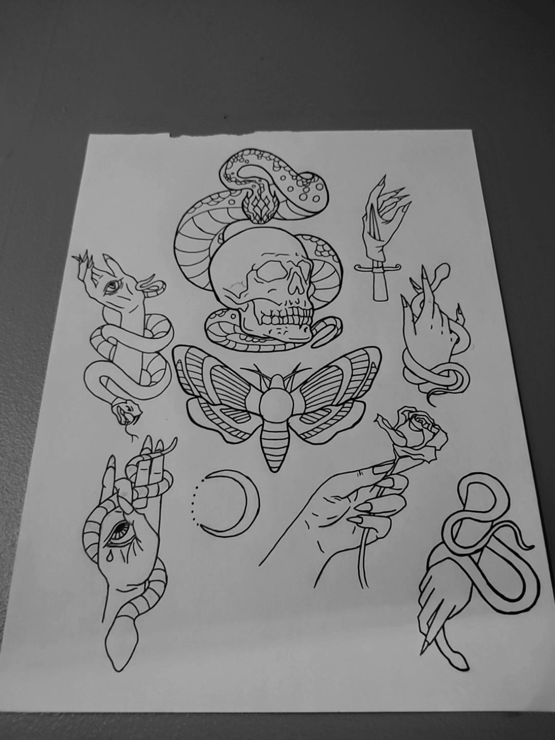 [OC] Finished Linework On Flash Sheet | Scrolller