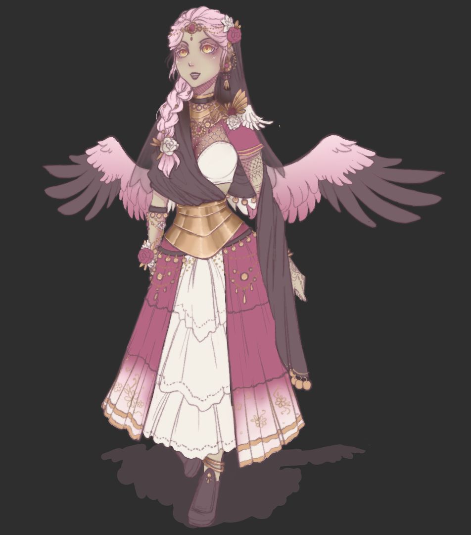 [OC] Greater Flamingo Woman | Scrolller