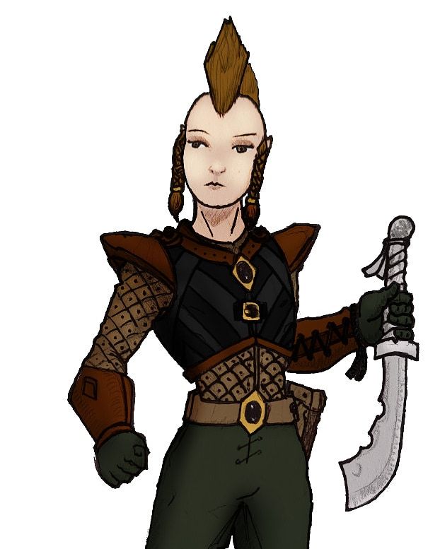 [OC] Halfling fighter | Scrolller