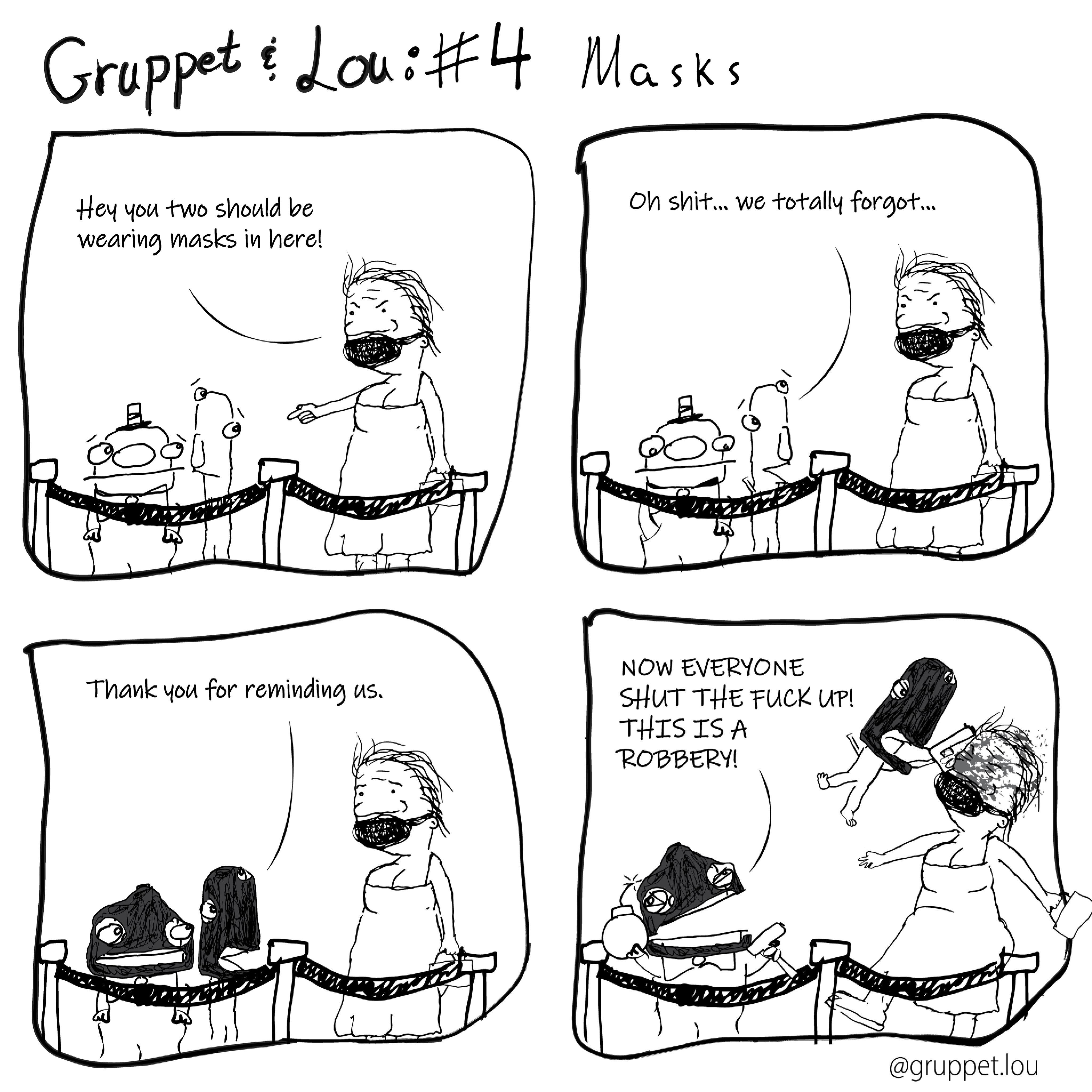 [oc] Keep Wearing Your Masks Scrolller