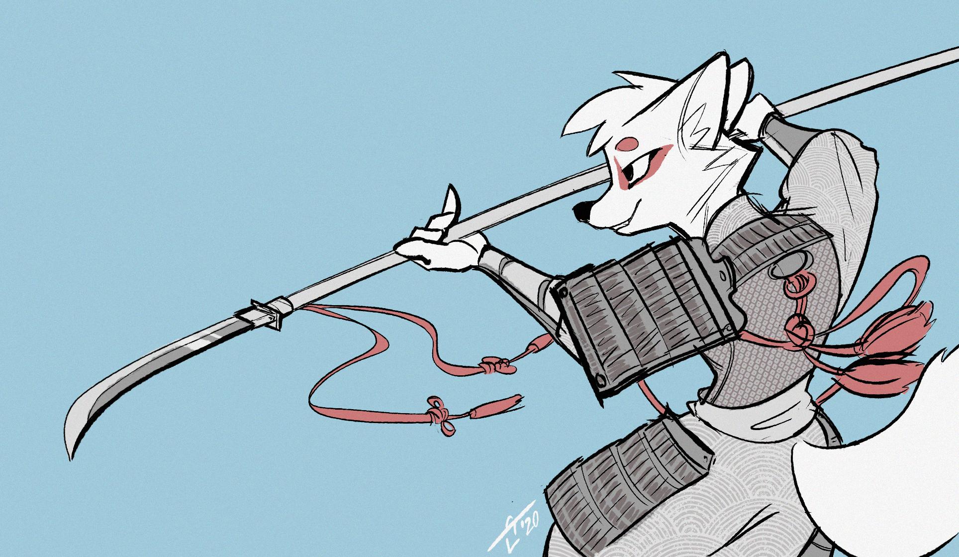 [OC] Kitsune samurai | Scrolller