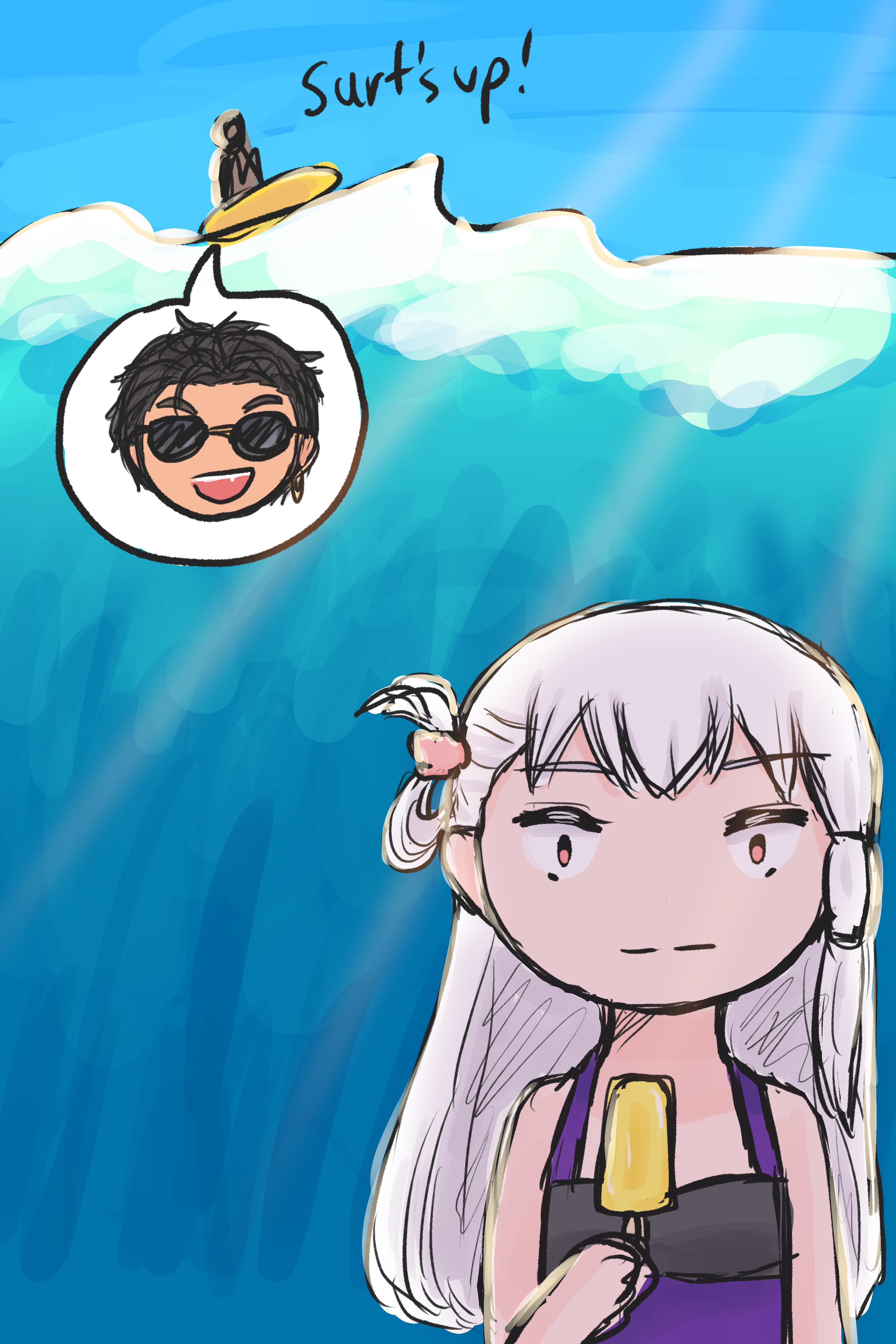 [OC] Lysithea watch out! Oh god she's busy eating popsicles she can't hear us | Scrolller