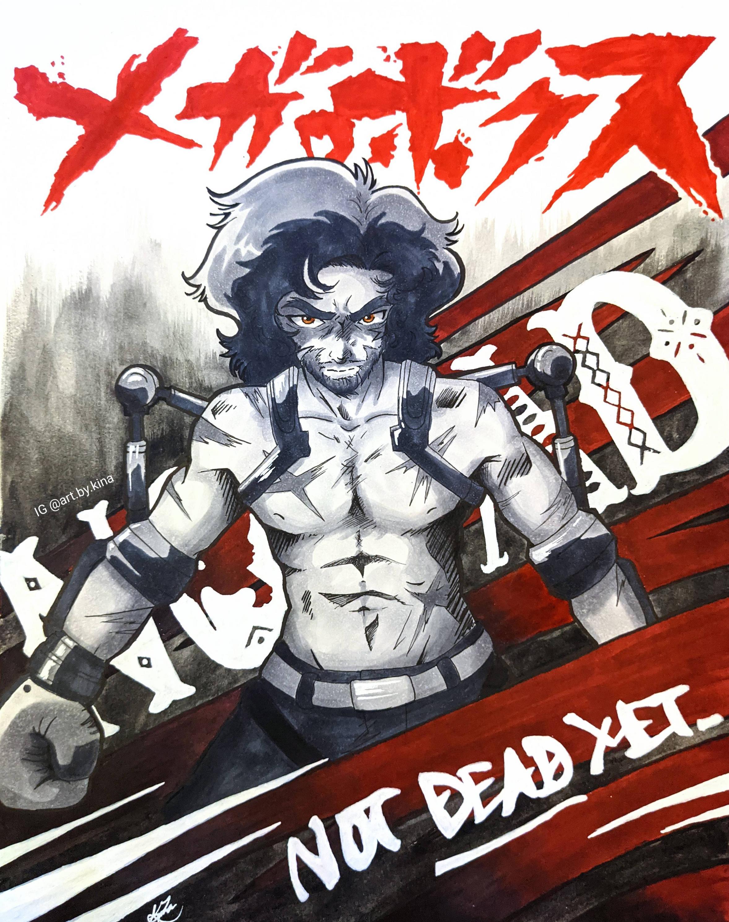 [OC] Made some MEGALOBOX 2: NOMAD Fan Art! Really excited about next season! | Scrolller