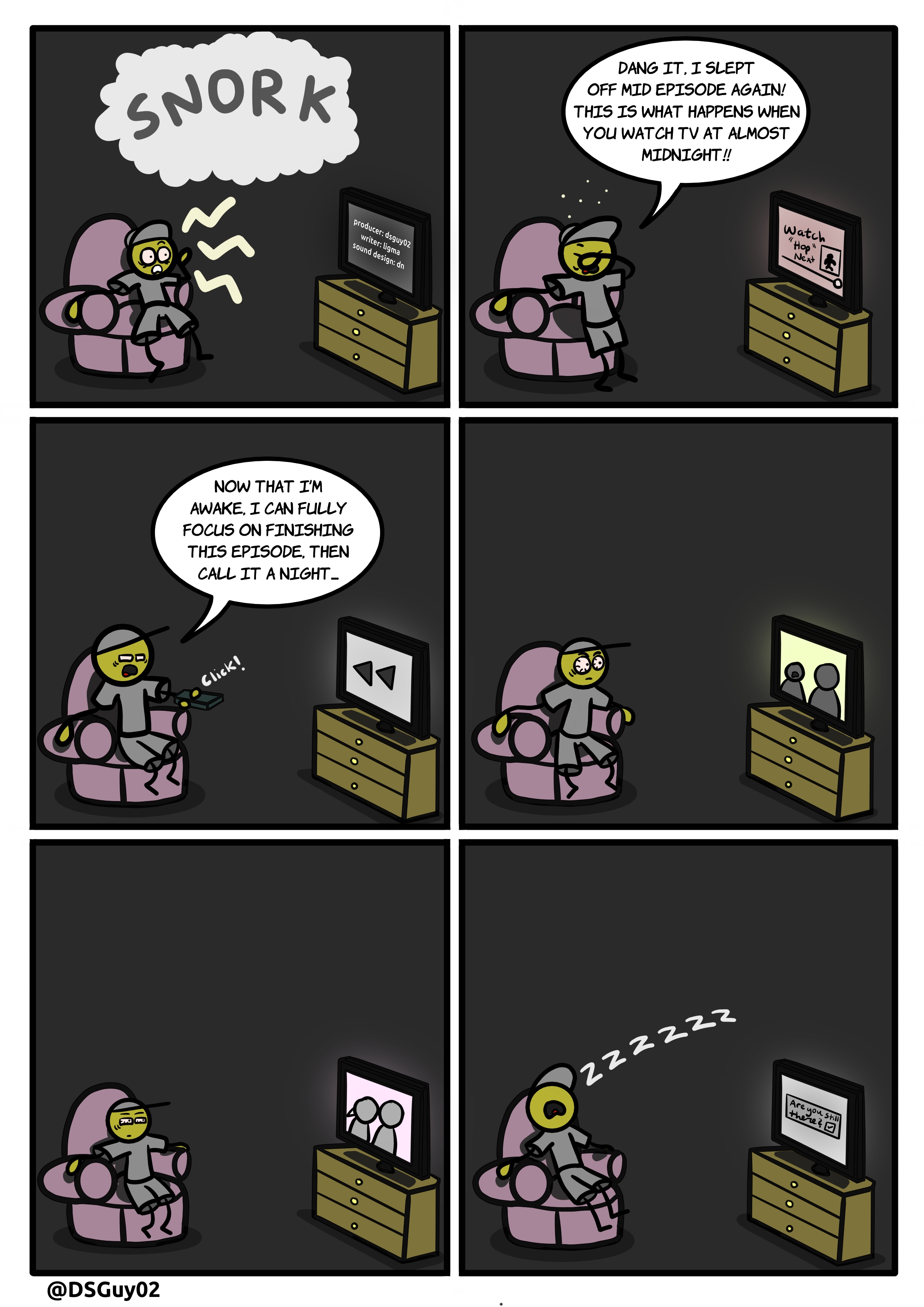 [OC] Must..stay..awake.... | Scrolller