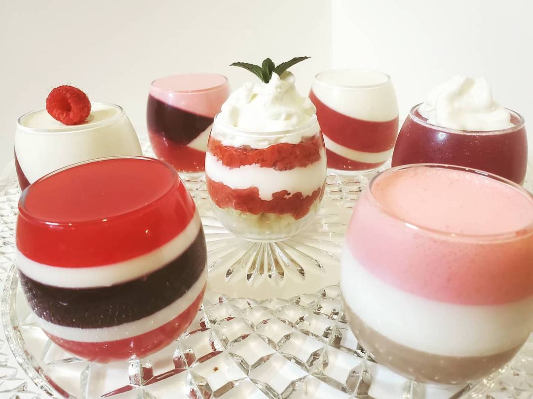 [OC] Neopolitan, strawberry shortcake, raspberry, blackberry and vanilla panna cotta | Scrolller