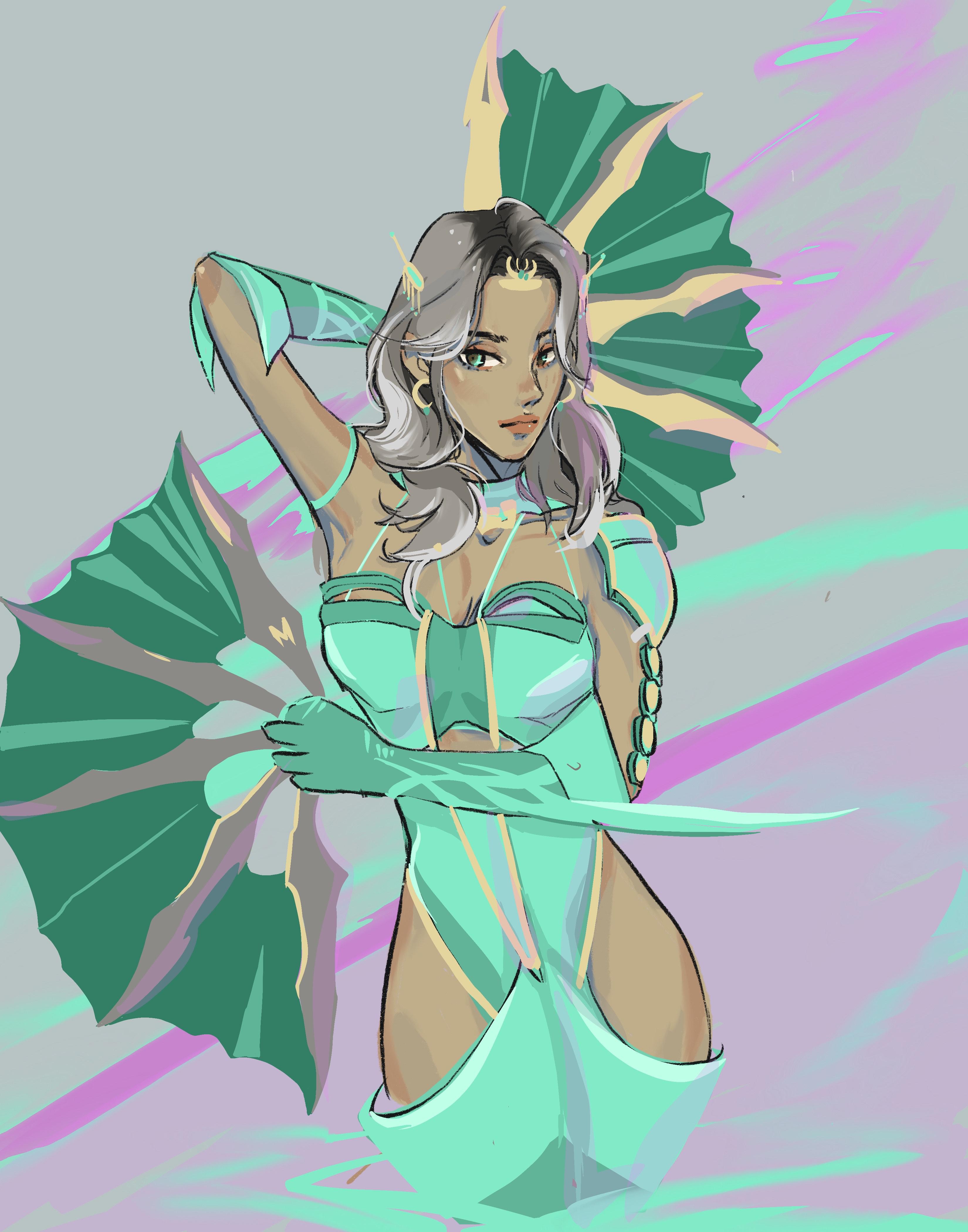 [OC] Assassin based on Kitana in Mortal Kombat | Scrolller