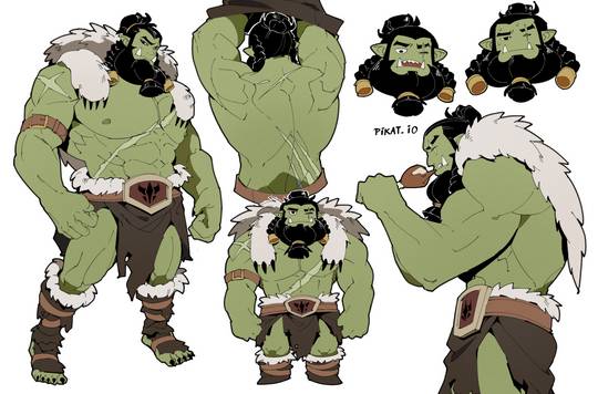[OC] Orc. | Scrolller