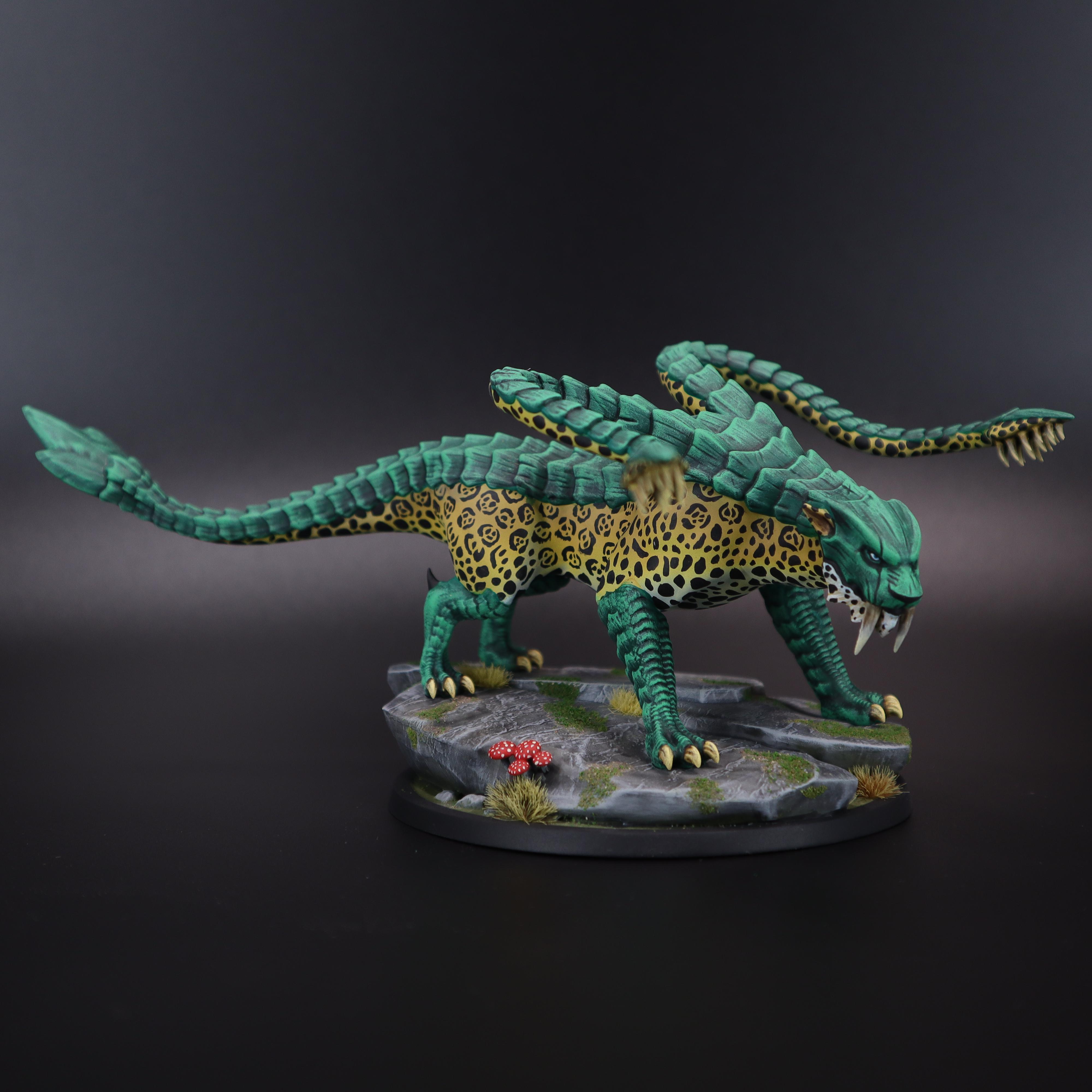 [OC] Painted the displacer dracotherium from Monster Printer | Scrolller