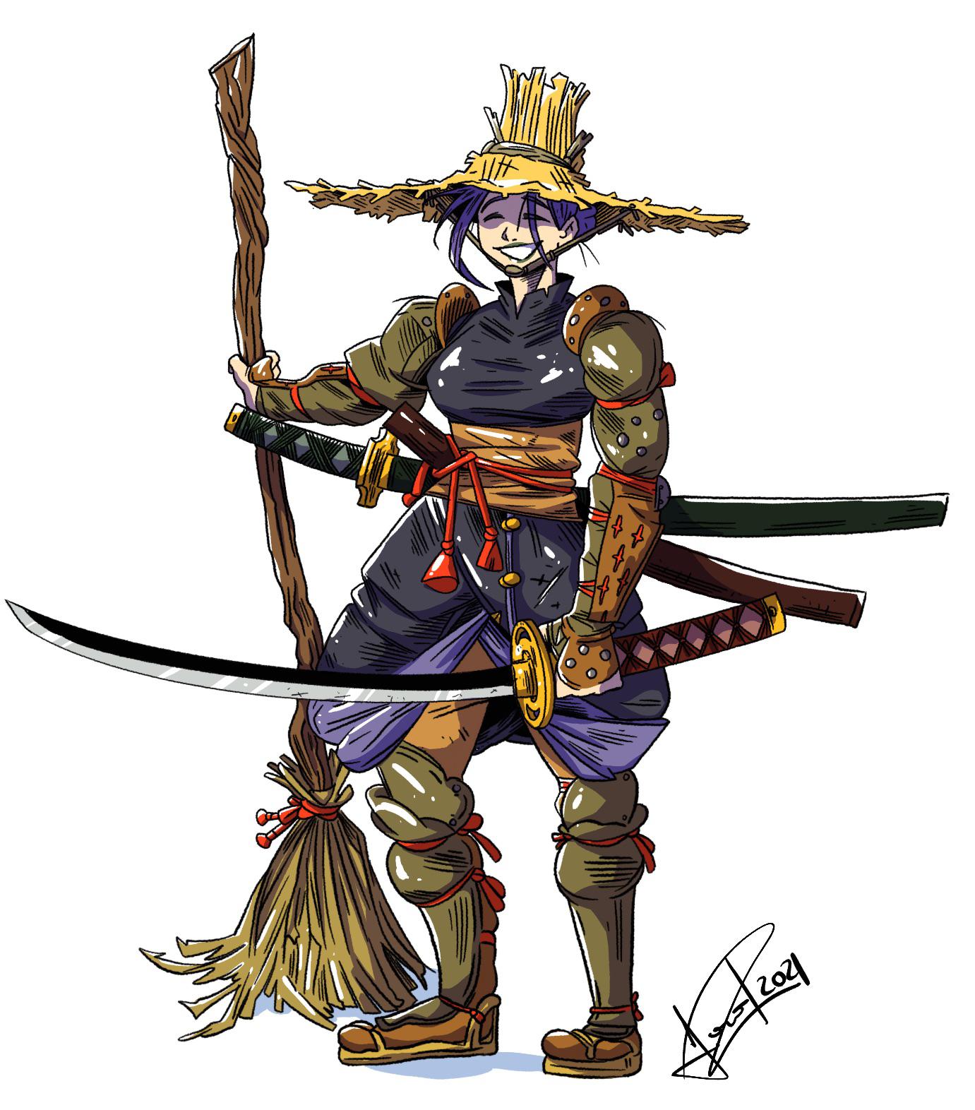[OC] Samurai Witch | Scrolller