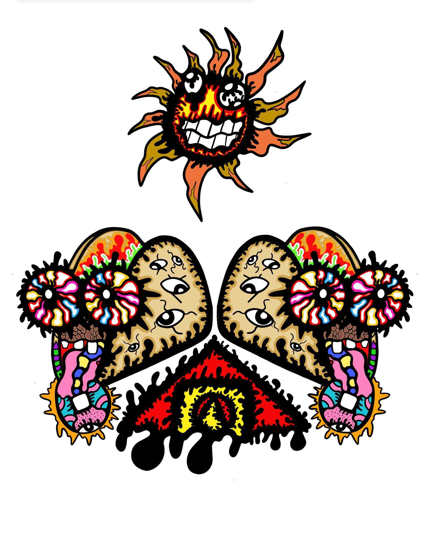 [OC] Screaming Tacos, digital | Scrolller