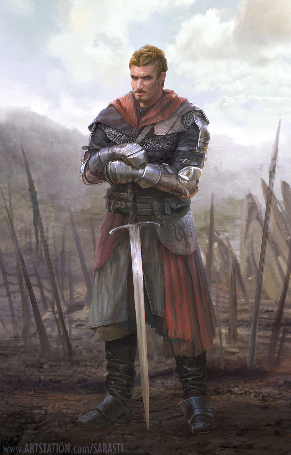 [OC] Tavron Pyke, hedge knight | Scrolller