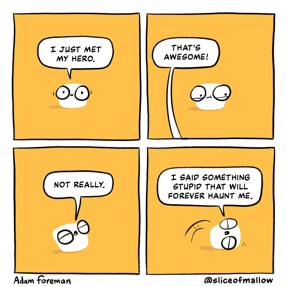 [OC] why I never want to meet my hero. | Scrolller