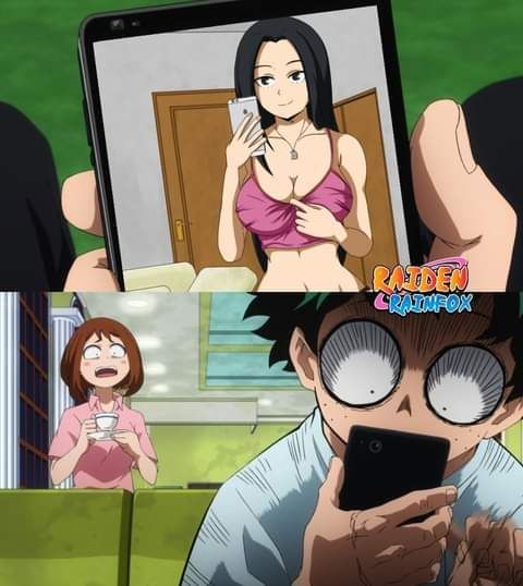 Ochako getting low-key cuckqueaned... | Scrolller