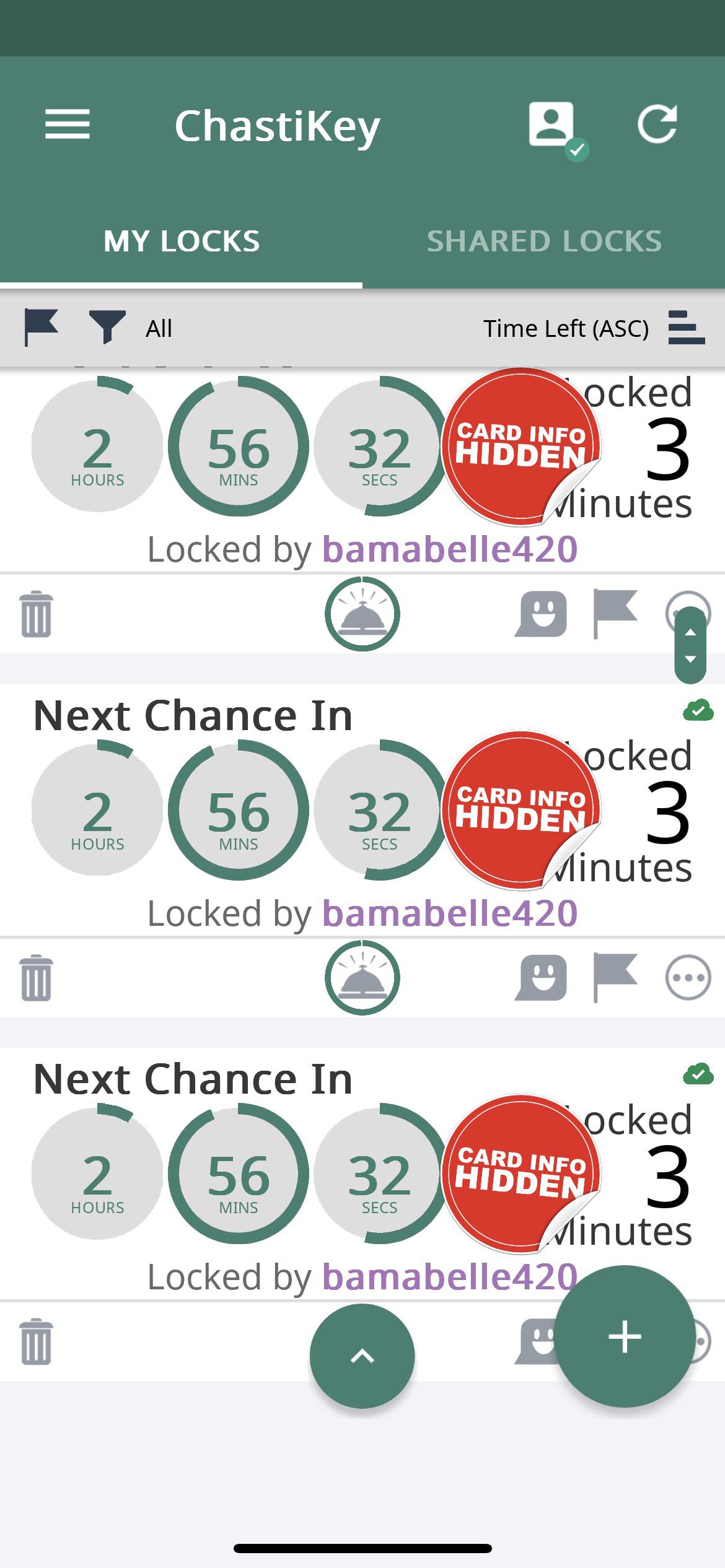 Off and locked. | Scrolller