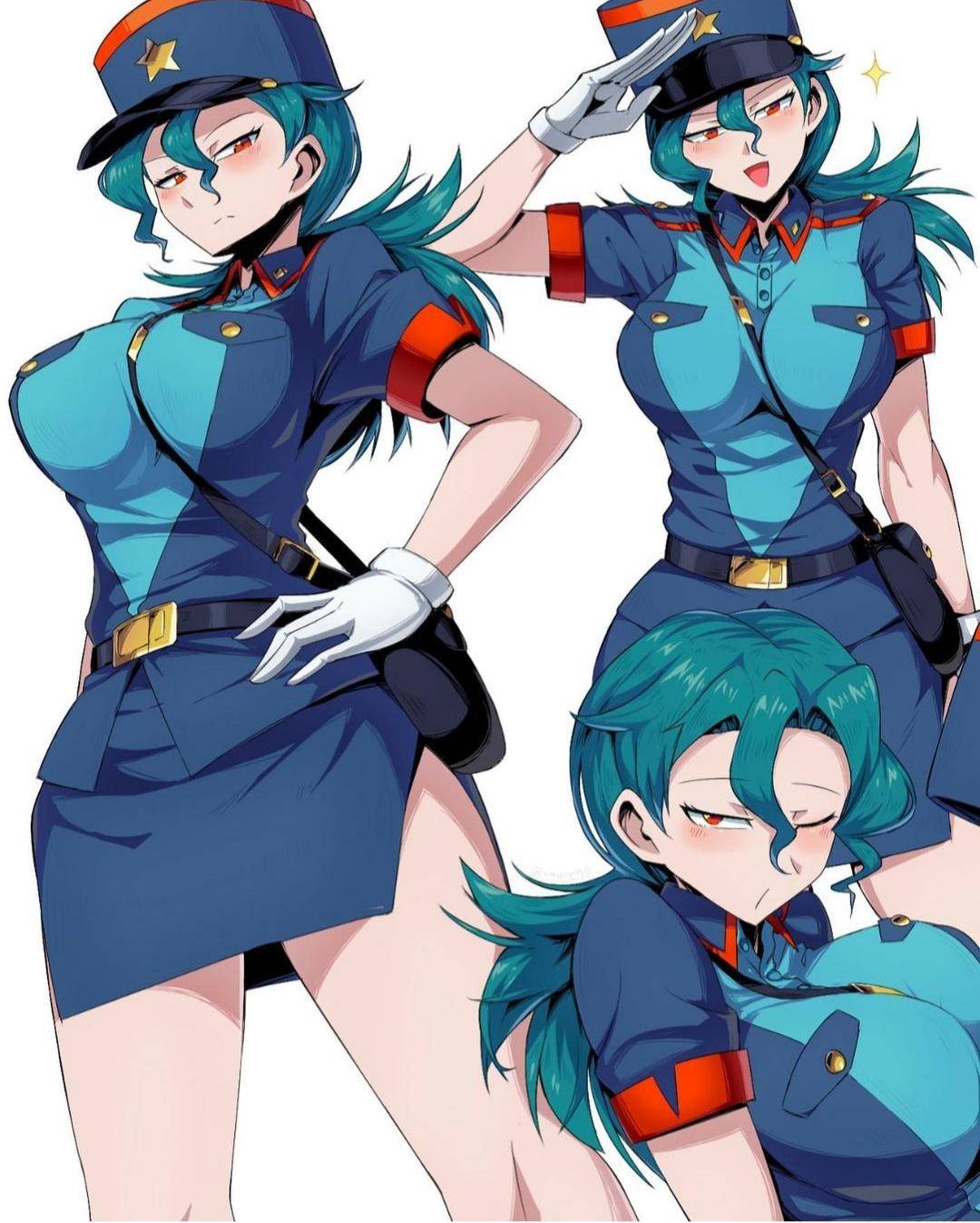 Officer Jenny, ready for duty | Scrolller