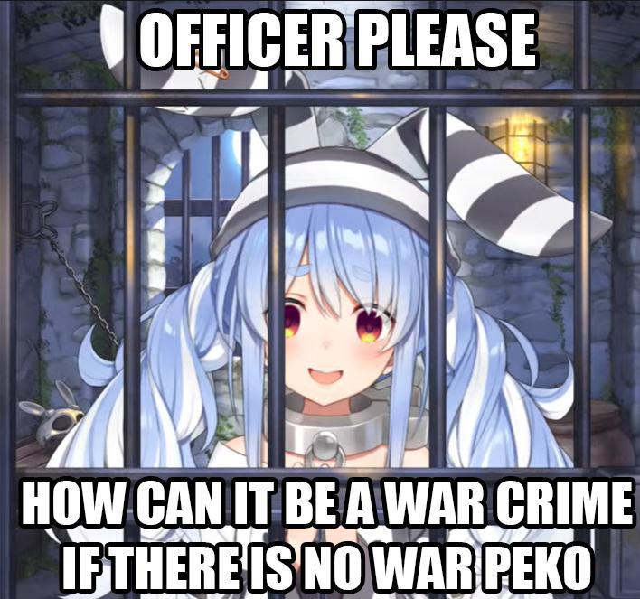 Officer please peko | Scrolller