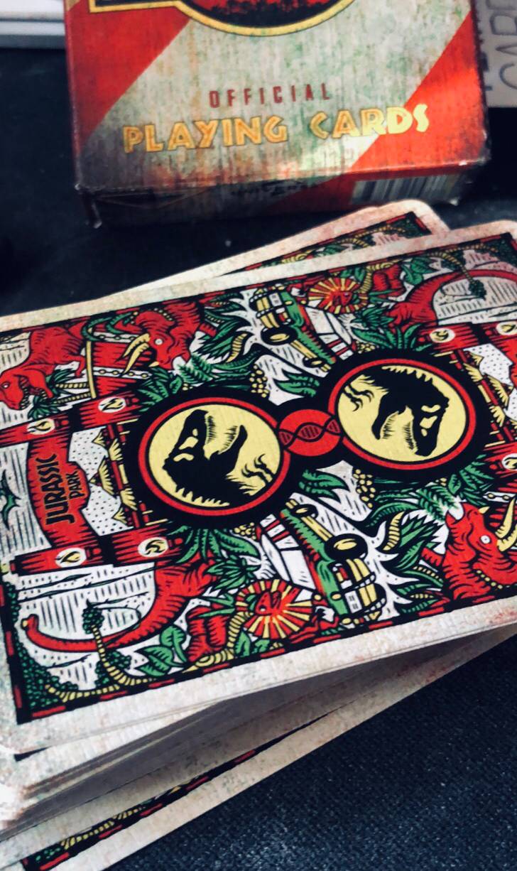 Official playing cards just arrived | Scrolller