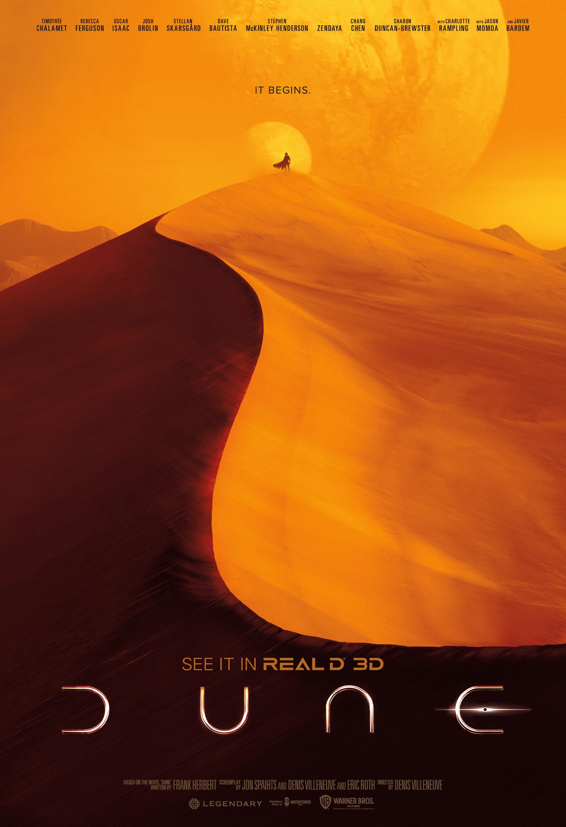 Official RealD 3D poster for DUNE | Scrolller