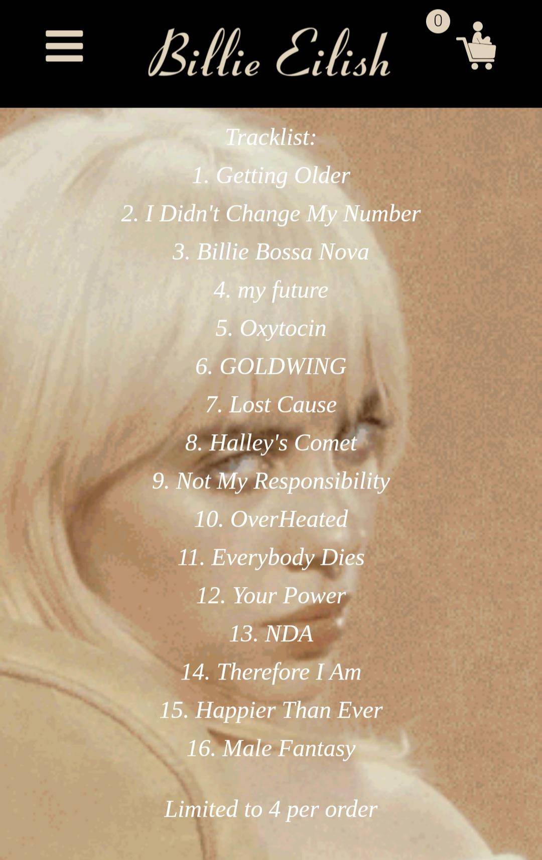 Official tracks on the album, we are blessed with 16!!! New songs!! | Scrolller