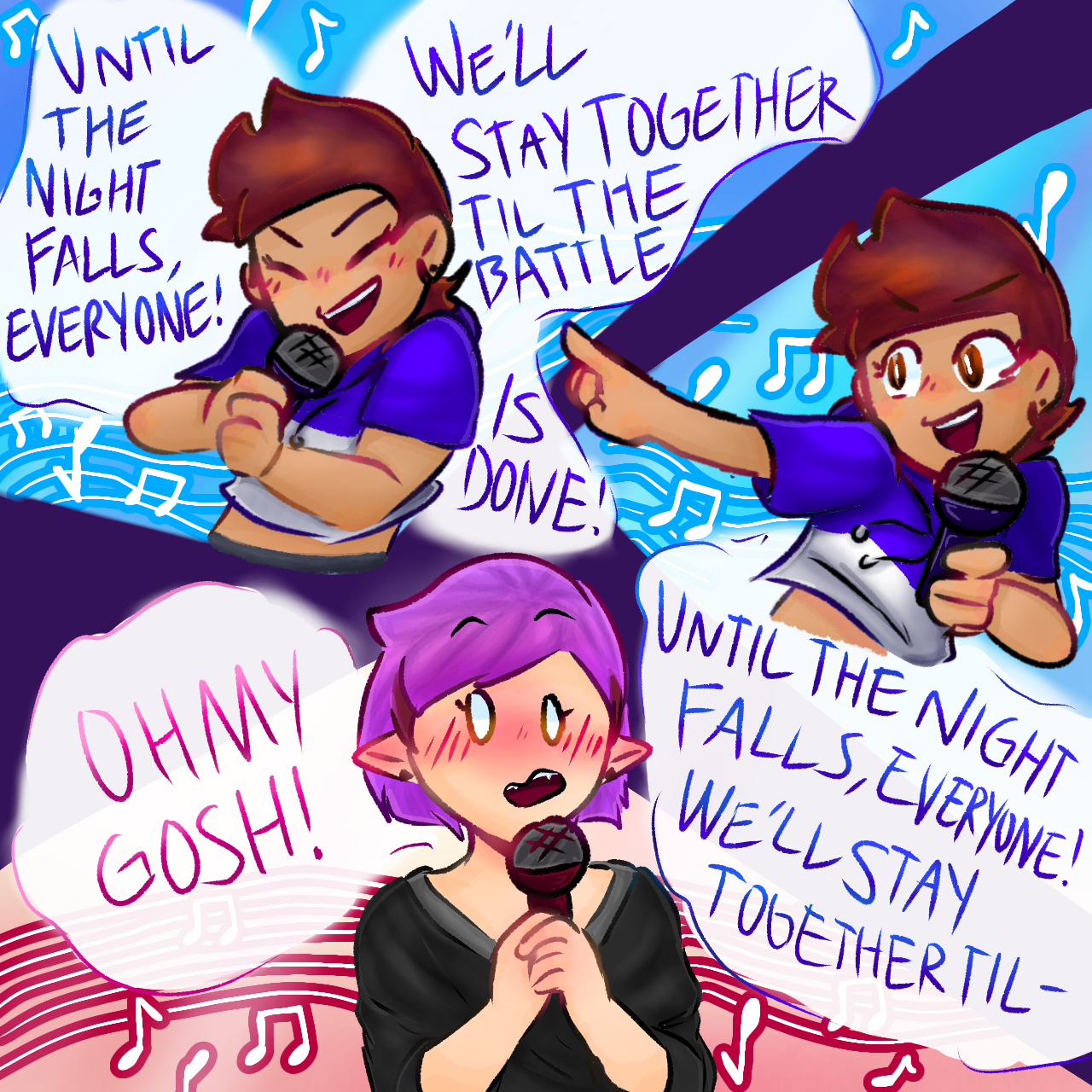 "Oh My Gosh!" (Based on the Night Falls TOH Cover/Remix) | Scrolller