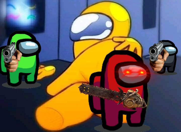 Oh no there's 3 impostors you must run | Scrolller