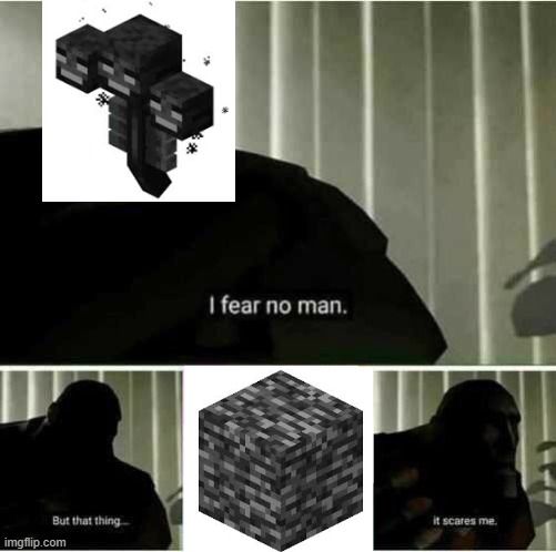 Oh noo Bedrock scary! | Scrolller
