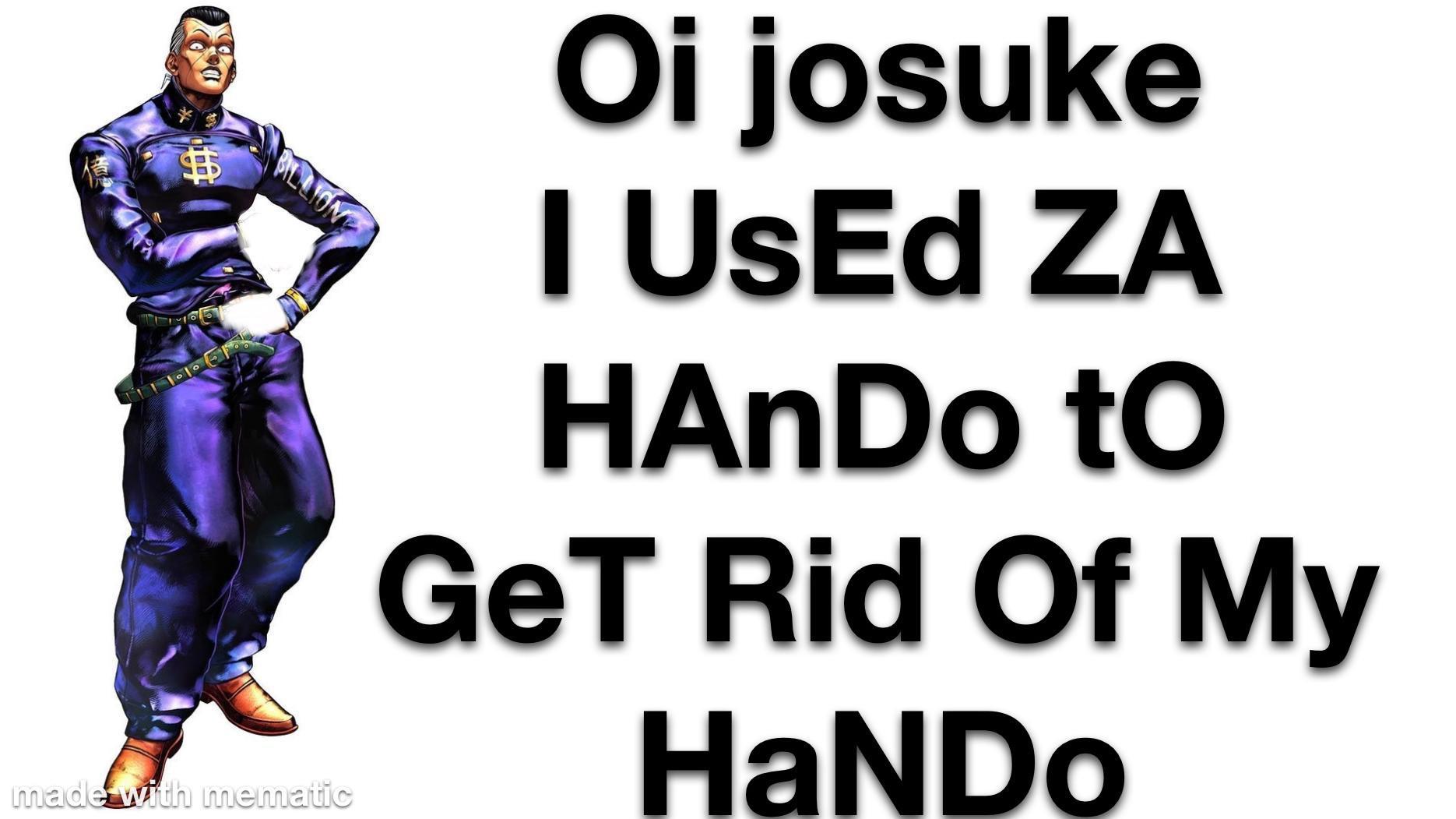 Oh silly Okuyasu | Scrolller