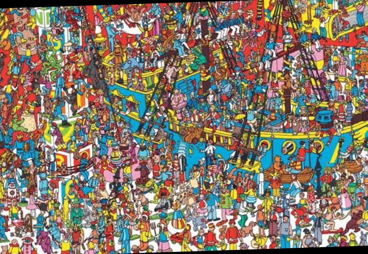 Ok guys new game where's peepee instead of where's Waldo find it 😂😂 | Scrolller